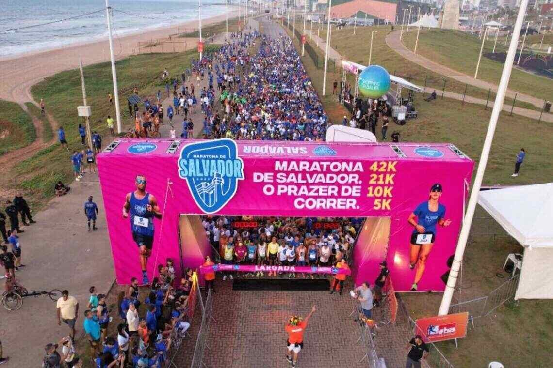 Maratona Salvador 2024 anuncia novo percurso para os 42km